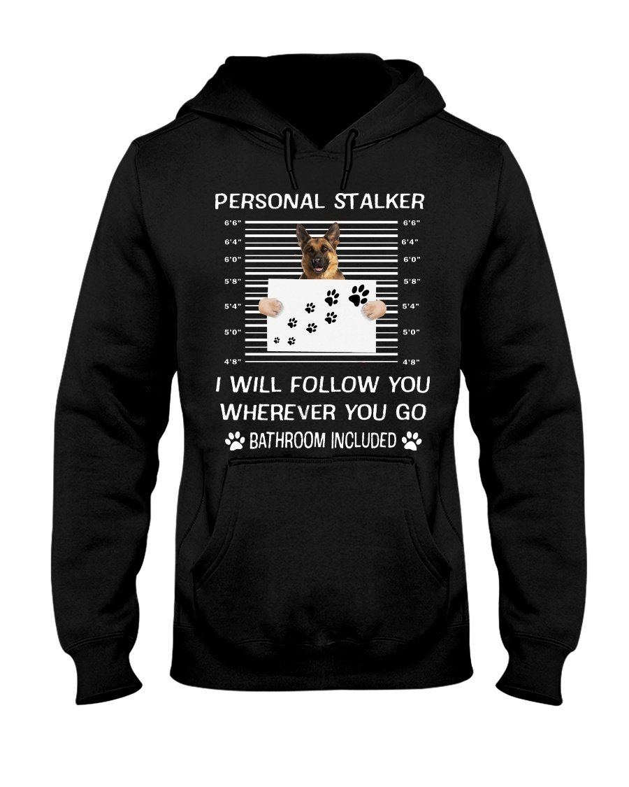GERMAN SHEPHERD PERSONAL STALKER - HOODIE – DOGSTROM